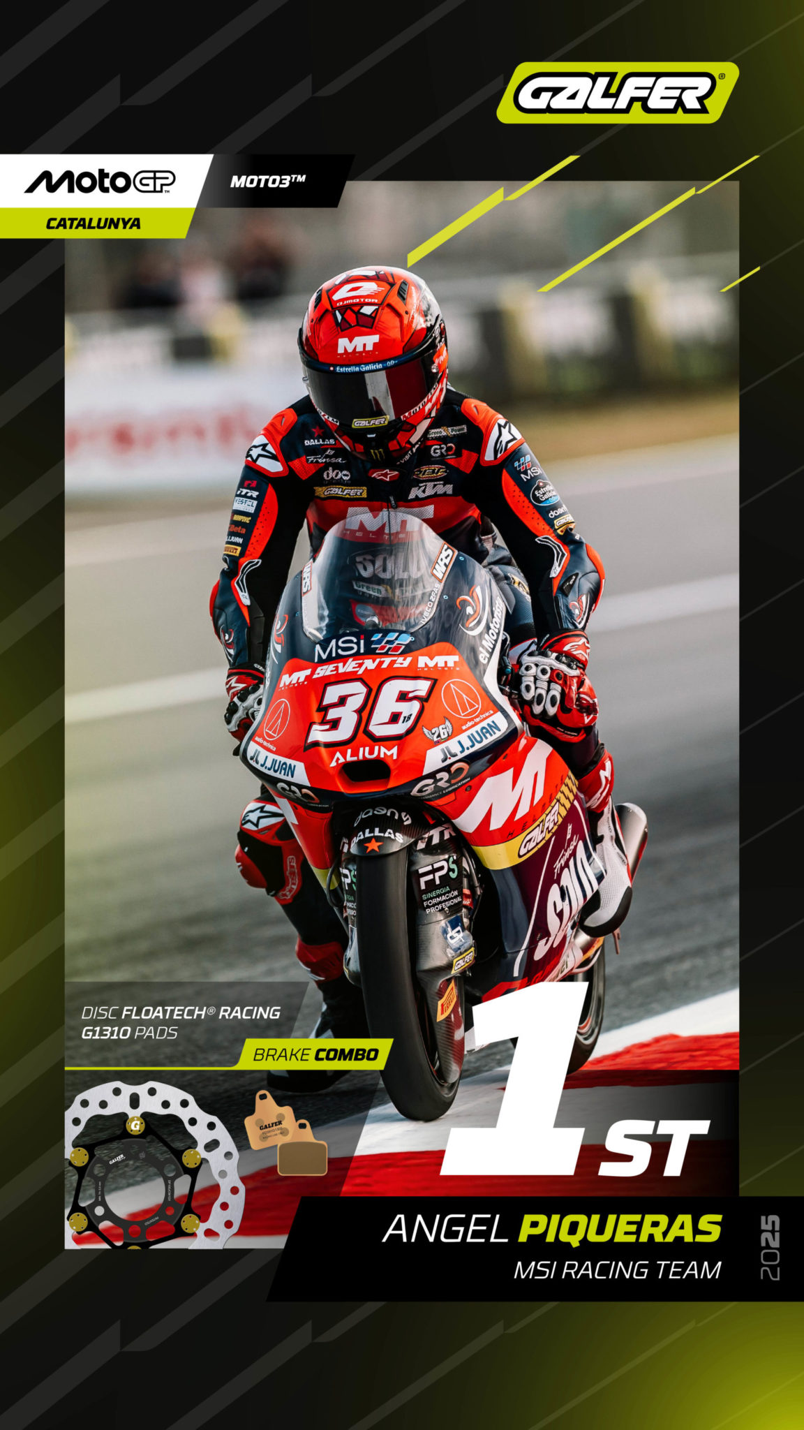 ÁNGEL PIQUERAS AND TAIYO FURUSATO SHINE AT THE CATALUNYA MOTO3 GP ...